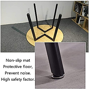 BUYT Office Reception Room Club Table and Chair Set Dining Table Coffee Bread Dessert Table Western Restaurant Bar Cinema Library Lounge Office Meeting Room Reception Room (Color : Brown)