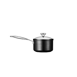 Le Creuset Toughened Nonstick PRO Saucepan With Glass Lid, 2 qt.