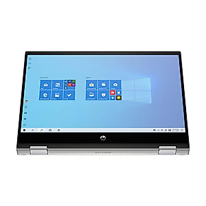 2020 HP Pavilion x360 2-in-1 14" HD Touchscreen Laptop Computer, 11th Gen Intel Core i3-1115G4, 8GB RAM, 128GB PCIe SSD, B&O Audio, HD Webcam, Intel UHD Graphics, Win10, Silver, 32GB SnowBell USB Card