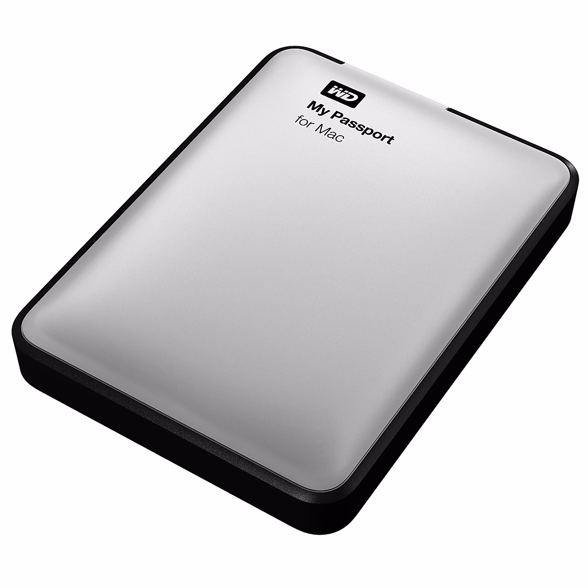 WD 2TB Silver My Passport for Mac Portable External Hard Drive - USB 3.0 - WDBZYL0020BSL-NESN