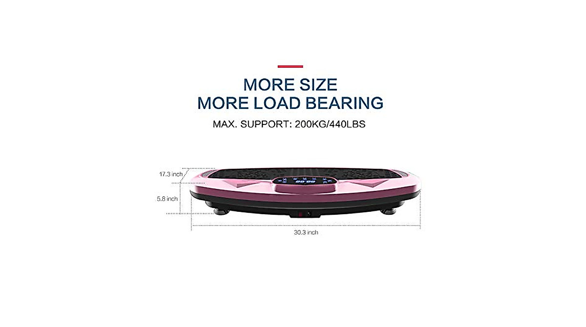 Nimto Vibration Plate Exercise Machine for Whole Body Fitness