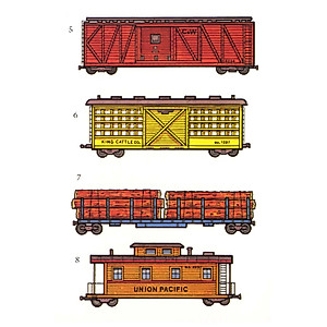 Train Stickers (Dover Little Activity Books Stickers)