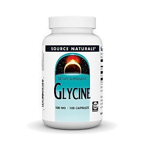 Source Naturals Glycine 500 mg Amino Acid Dietary Supplement - 100 Capsules