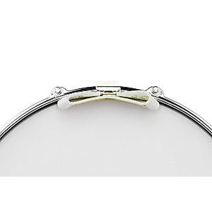 SNAREWEIGHT M80 White Drum Tone Control Damper Dampener, the ORIGINAL, Made in USA