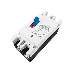 1PCS 2P DC 600V DC Solar Molded case Circuit Breaker MCCB Overload Protection Switch Solar photovoltaic Protector (Size : 150A)