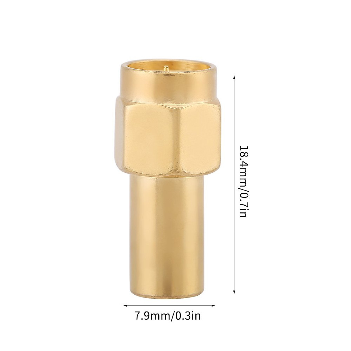 5pcs Coaxial Terminators SMA Male Connector RF Coaxial Matched Terminator Termination Load 50 Ohm 2W SMA Terminator
