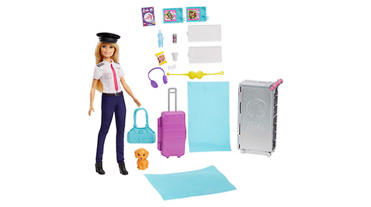 Barbie Dreamplane Playset with Doll & 15+ Accessories