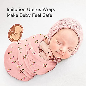 Momcozy Muslin Swaddle Blankets, Soft Silky Baby Blankets 47 x 47 inches, Breathable Bamboo Swaddle Blankets, Newborn Receiving Blanket for Boys and Girls, 4 Pack