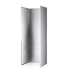 FOTILE Adjustable Decorative Chimney Cover-8' Ceiling Applied-JQG7501,JQG7522,JQG7505,JQG9001 Range Hoods, Stainless Steel