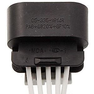 APDTY 756611 Wiring Harness Pigtail Connector 5-Wire (MAF Mass Airflow Sensor)