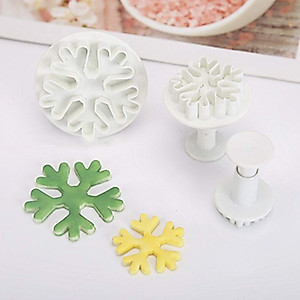 LSTCPGLAI 6-Piece Clay Cutters Embossing Tool Set - Fondant Cookie Cutter Cupcake Decorating Tools for Wedding, Birthday, Baby Shower, Party