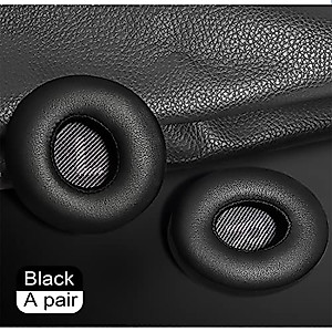 Aiivioll Protein Leather Replacement Earpads for Everest 300, V300BT Headphone Earpads, Headphone Ear Cushions, Headset Earmuffs Repair Parts (Black)