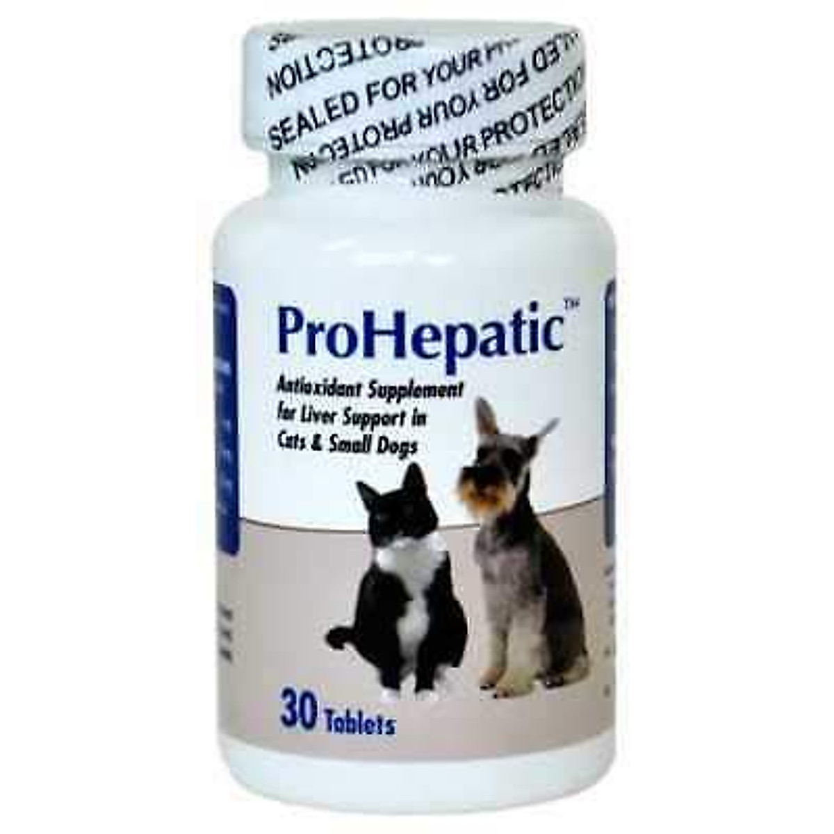 ProHepatic Antioxidant Supplement for Liver Support Cats Small Dogs 30 Tablets
