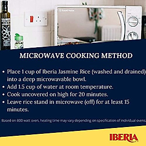 Iberia Jasmine Long Grain Fragrant Rice, 18 Pound