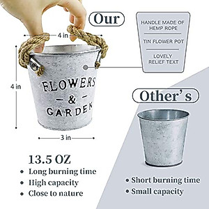 Citronella Candles Outdoor Indoor, 2 Pack 13.5 Oz Large Natural Citronella Oil Soy Wax Outdoor Candles, 80 Hours Long Lasting Highly Scented Candles for Summer Home Garden Patio Balcony