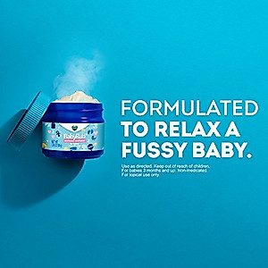 Vicks BabyRub Chest Rub Ointment with Soothing Aloe, Eucalyptus, Lavender, and Rosemary, from the makers of VapoRub, 1.76 oz