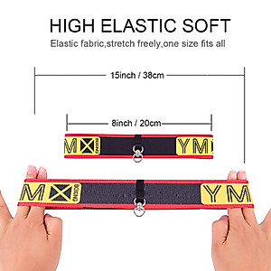 YMX BOXING Ultimate Reflex Ball Set - 4 React Reflex Ball Plus 2 Adjustable Headband, Great for Reflex, Timing, Focus and Hand Eye Coordination Training for Boxing, MMA and Krav Mega