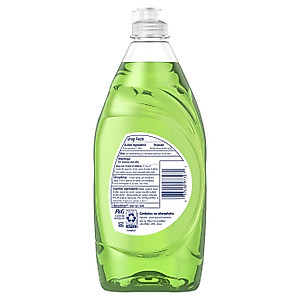 Dawn Ultra Antibacterial Hand Soap, Dishwashing Liquid Dish Soap, Apple Blossom Scent, 19.4 fl oz