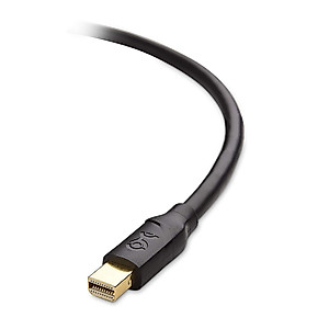 Cable Matters Mini DisplayPort to DisplayPort Cable (DisplayPort to Mini DisplayPort 1.4 Cable) with 8K 60Hz Video Resolution and HDR in Black 6 Feet - Thunderbolt and Thunderbolt 2 Port Compatible