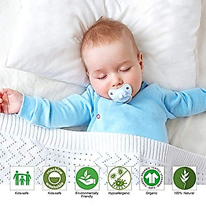 ZPECC Toddler Pillow with Pillowcase - 13 x 18 Organic Pillows for Sleeping, Soft Breathable Small Kids Pillow for Crib, Toddler Bed, Travel, Pink Unicorn (Intended for Age 2 and up)