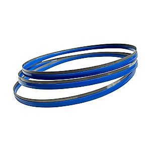 FOXBC 44-7/8 Inch Bandsaw Blades 10/14 TPI for Milwaukee 48-39-0551, DeWalt DCS374B Portable Band Saw, 44-7/8" x 1/2" x .020", 3-Pack