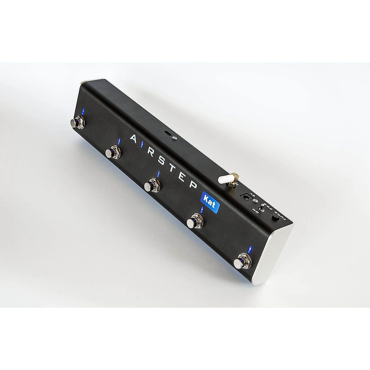 XSONIC Airstep Kat Edition KATANA MkII & I Footswitch with 5 Footswitches, 2 Control Modes(Change Presets, Toggle Effects), 300H Playtime, Modify Amp sound with BTS App for iOS and Android, Wirelessly