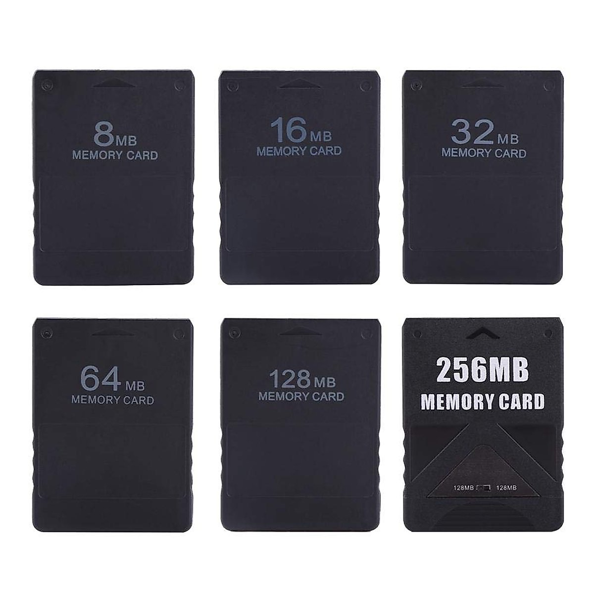 8M 2 Memory Card, 8M Memory Card High Speed for PS2 Console Games Accessories(8 M)
