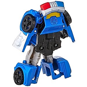 Transformers Playskool Heroes Rescue Bots Academy Classic Heroes Team Chase The Police-Bot Converting Toy, 4.5-Inch Action Figure, Kids Ages 3 and Up