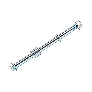 Mokuo 12mm 185mm Front Rear Axle with Bushing 5mm 20mm Fit for Motorcycle Pit Dirt Bike Moped Scooter QUAD ATV Mini Bike Parts