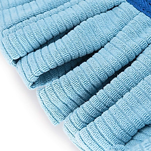 Microfiber Tube Mop Head(16 oz.), 6 Inch Headband, Loop End Commercial String Mop Head Replacement for Home, Highly Absorbent, Industrial and Commercial Use