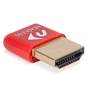 NewerTech HDMI Headless Video Accelerator (HDMI Dummy Plug), 4K Display Emulator up to 4096 x 2160 Ultra High Definition Resolution