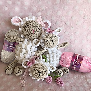 JubileeYarn Amigurumi Select Yarn - Baby Weight Acrylic - Shades of Brown - 4 Skeins