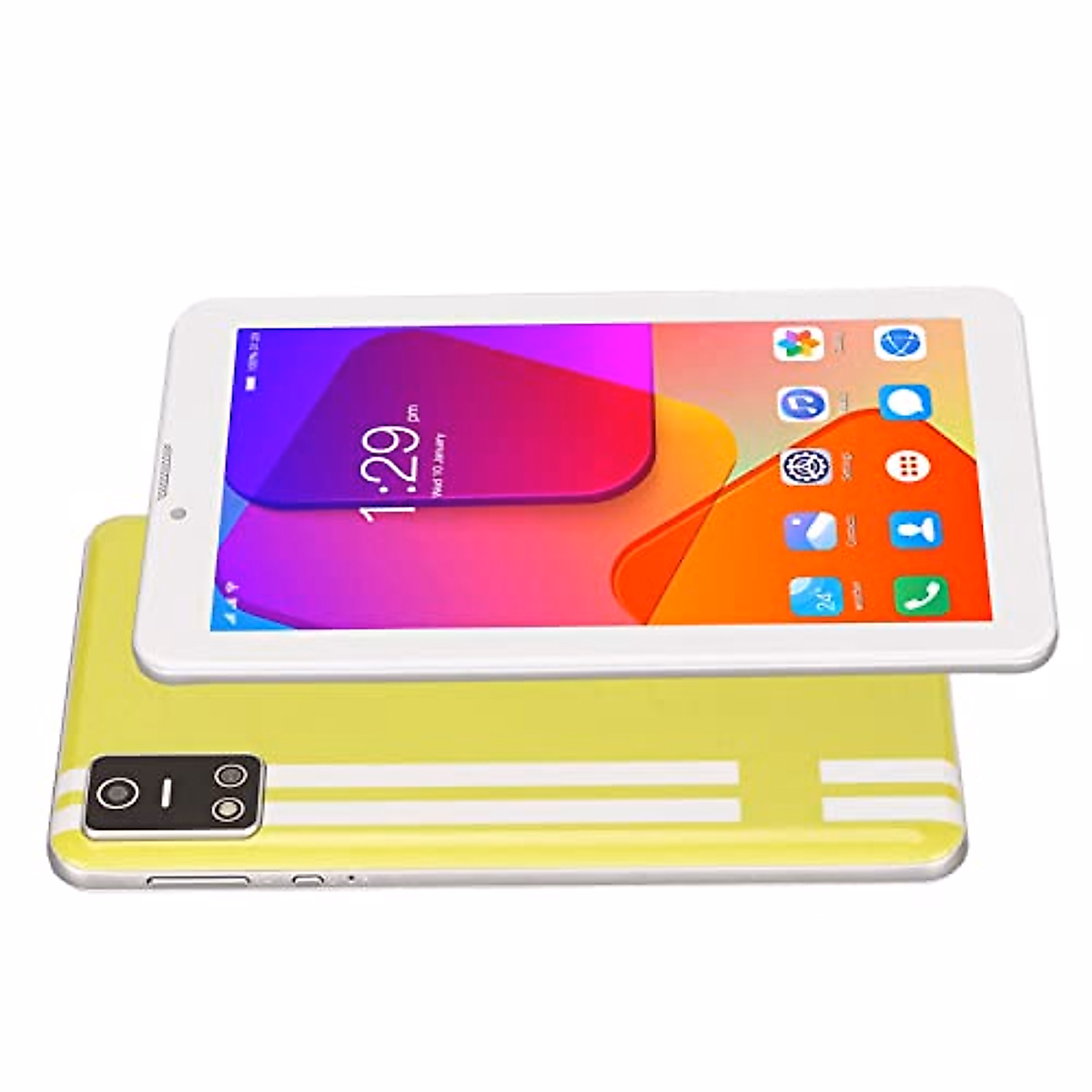 lennis 3G Calling Tablet, 100-240V 2GB RAM 32GB ROM 7 Inch Tablet Support Multi Languauge for Amusement (US Plug)