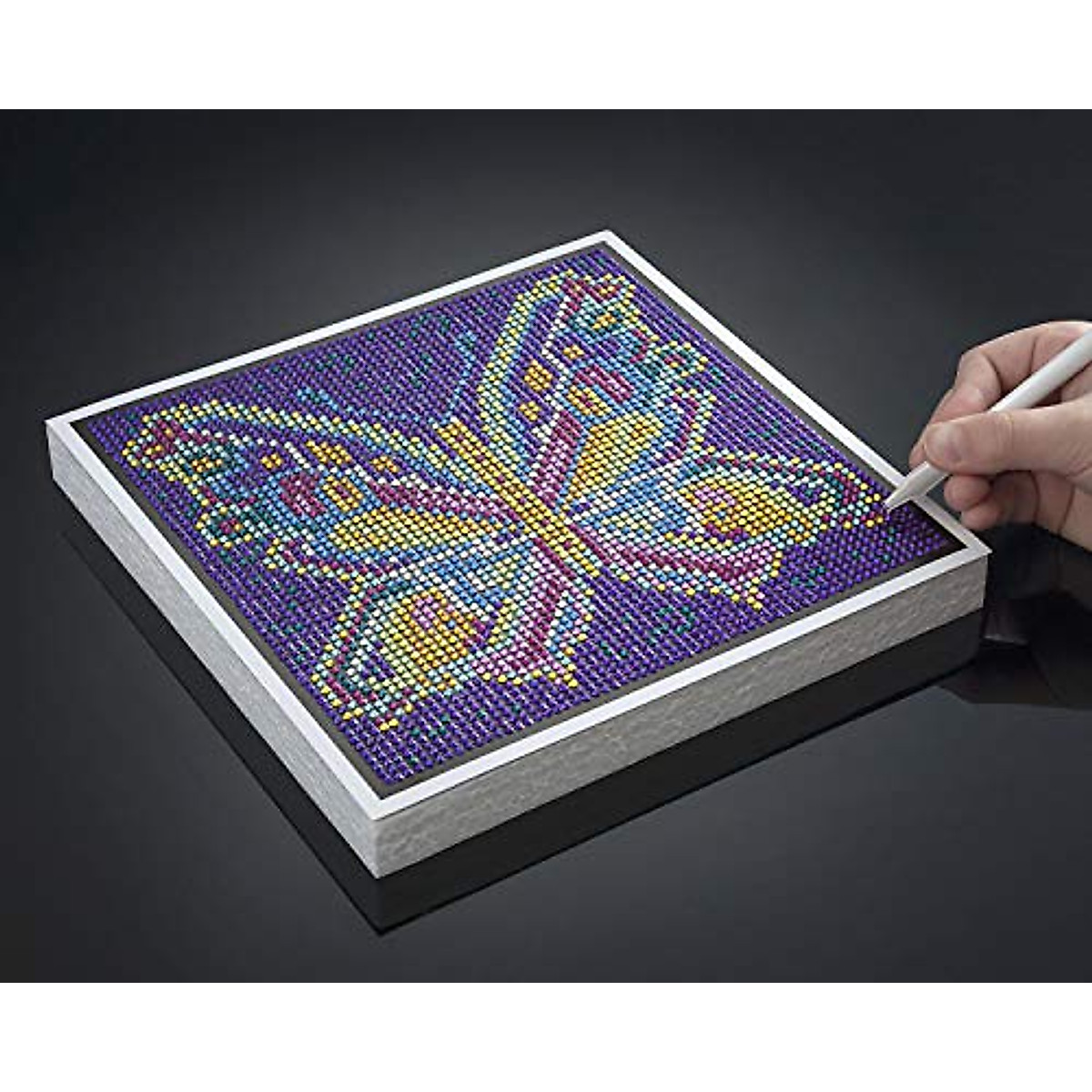 Sequin Art Diamond Butterfly Sparkling Arts & Crafts Picture Kit