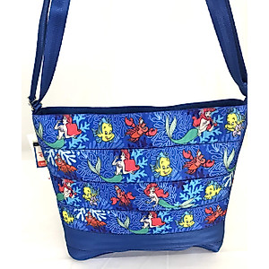 Disney Harveys The Little Mermaid Streamline Crossbody Bag Purse