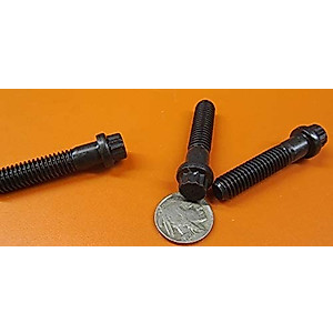 Alloy Steel 12 Point PT Bolts 3/8-16 x 1.75" Length 25 pcs