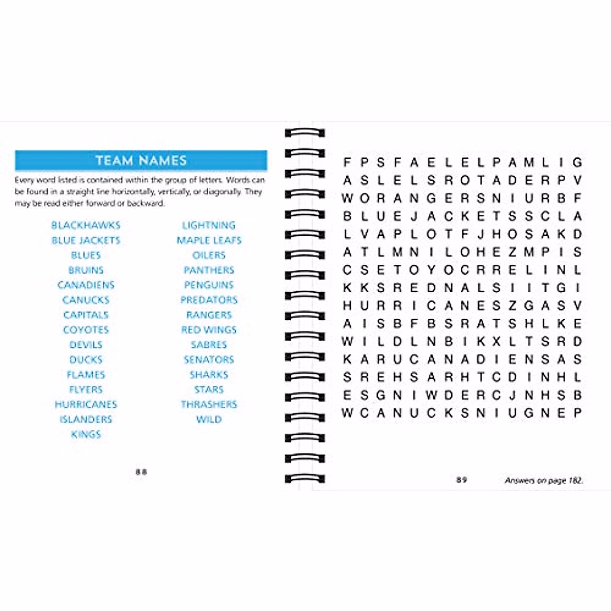 Brain Games - Large Print Word Searches (Teal)