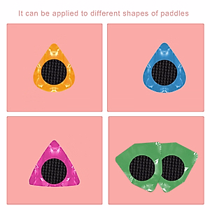 AIEX 30 Pcs Grips for Guitar Picks, Rubber Guitars Pick Grip, Self-Adhesive Round Guitar Grips for Guitars Picks Stop Dropping (Black, Only Grips)