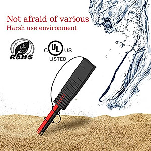 ELFCULB 12AWG SAE to Anderson Adapter,Solar Connector to SAE Extension Cable,Compatible with Solar Generator Portable Power Station(6FT)