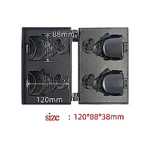 Commercial open mouth fish waffle maker taiyaki machine ice cream waffle cone machine with CE (voltage 110v)