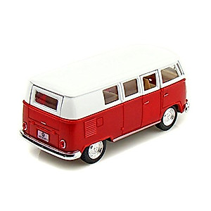 1962 VolksWagen Classical Bus 1/32 Red