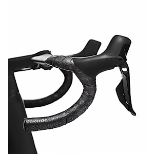 SUPACAZ – Bicycle Bar Tape [Length: 2,200mm Width: 30mm] +Plugs – Super Sticky Kush Classic –Black