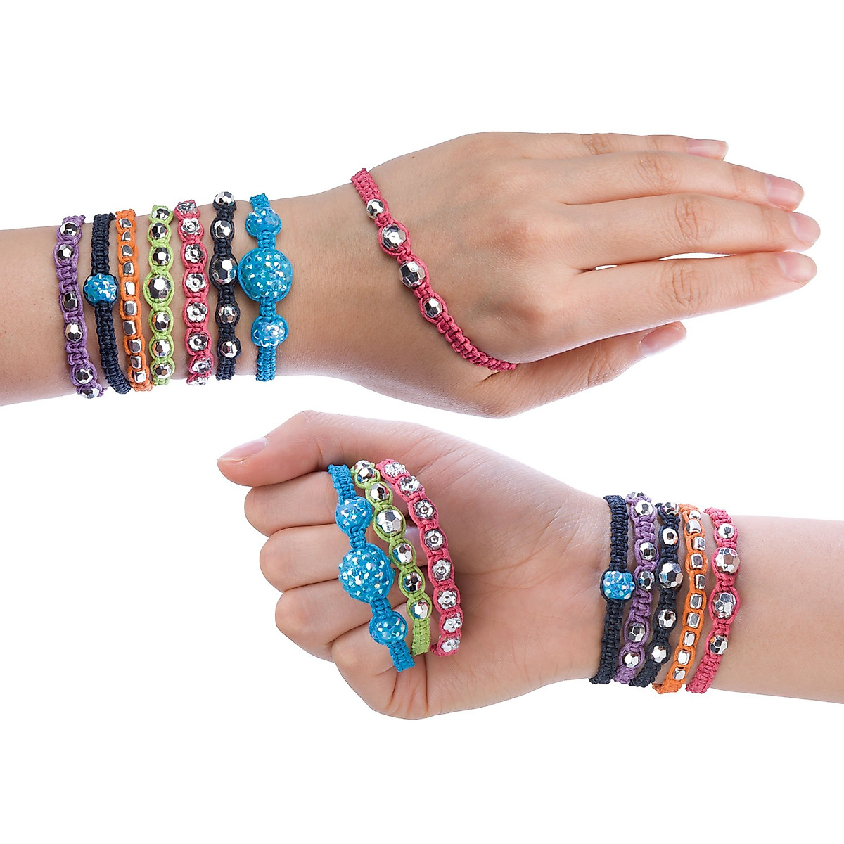 Alex DIY Wear Shamballa Bracelets Kids Art and Craft Activity