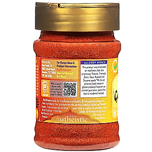 Rani Kashmiri Chilli Powder (Deggi Mirch, Low Heat) Ground Indian Spice 85g PET Jar ~ All Natural | Salt-Free | Vegan | Kosher | Gluten Friendly | Perfect for Deviled Eggs & Other Low Heat Dishes