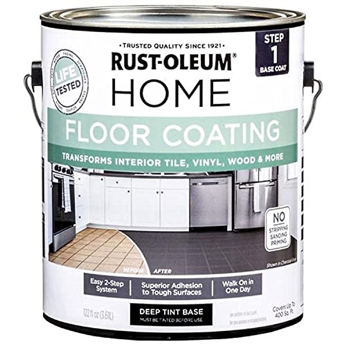 Rust-Oleum Home Floor Coating Deep Tint Base Base Coat