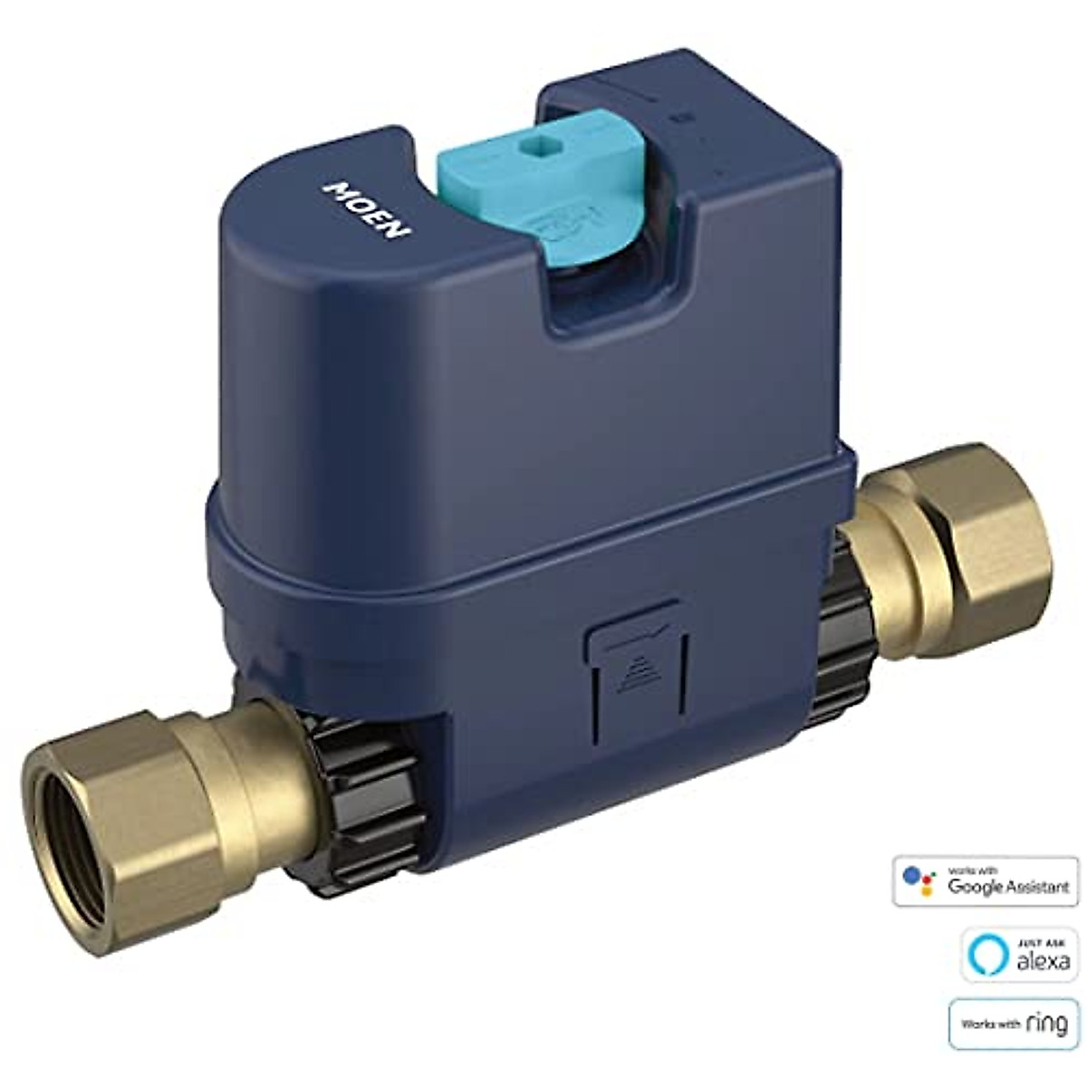Moen 900-006 Flo Smart Water Monitor and Shutoff in 1-Inch Diameter