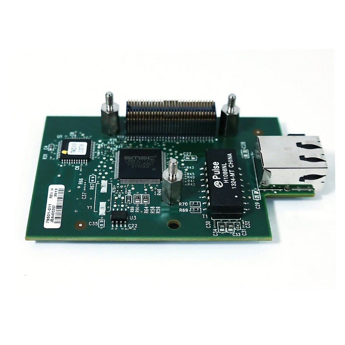 Tekswamp Network Card for Zebra ZM400 ZM600 110XI4 105SL Plus 105sl + 170Xi4 220Xi4 Xi4 XI & ZM Series Printer Server Interface
