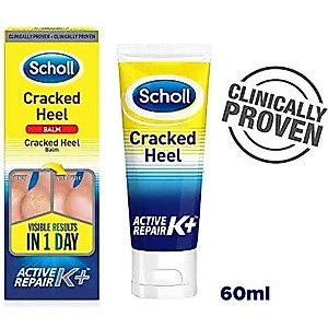 Scholl Cracked Heel Repair Cream Active Repair K+ Visible Results In 3 Days 60ml