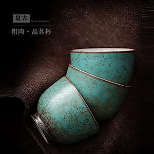 6-Piece Set of Traditional Chinese Tea Cups,Tea Cup Without Handle,Small teacups Bulk,Chinese Kungfu Tea Set,Traditional Chinese Tea Cup