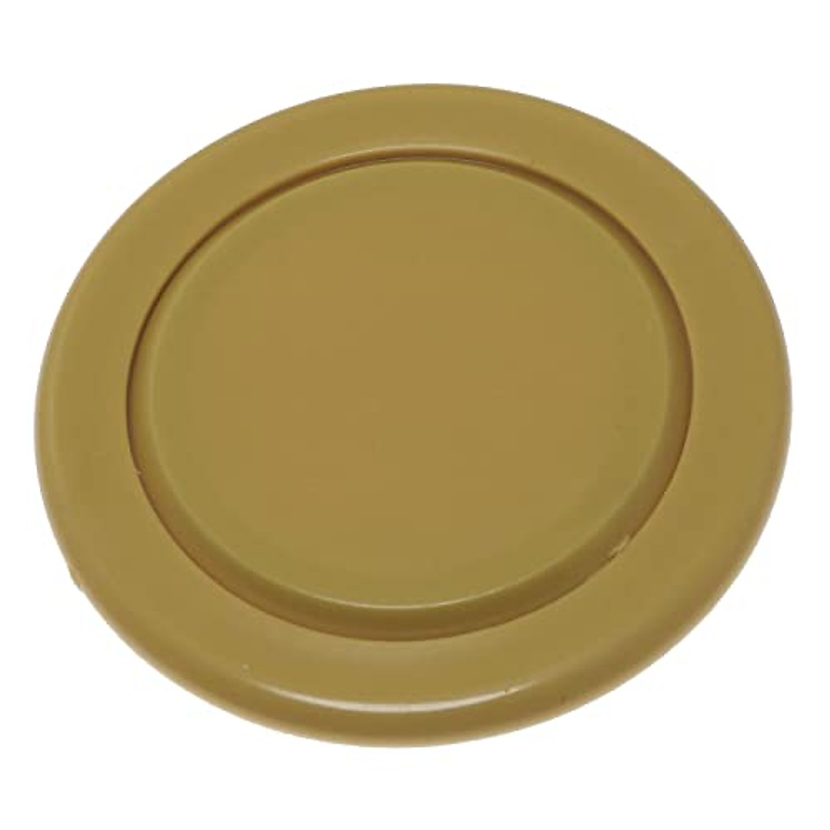 DZS ELEC Umbrella Table Hole Cap 2PCS 2 Inch Wood Color Patio Table Umbrella Hole Ring and Cap Set, Standard Size Umbrella Thicker Hole Ring Plug and Cap Set, Outdoor Patio Umbrella Plug